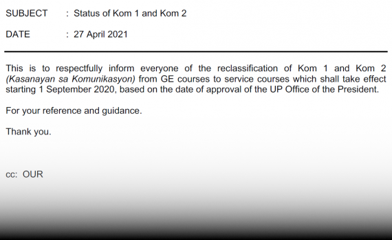 General Education Center (GEC) Diliman - Office of the Vice-Chancellor ...